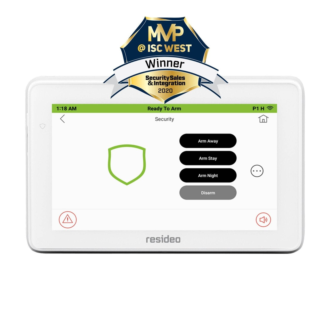 Honeywell Keypad with Voice – 7" Touchscreen Smart Controller | UKS Space